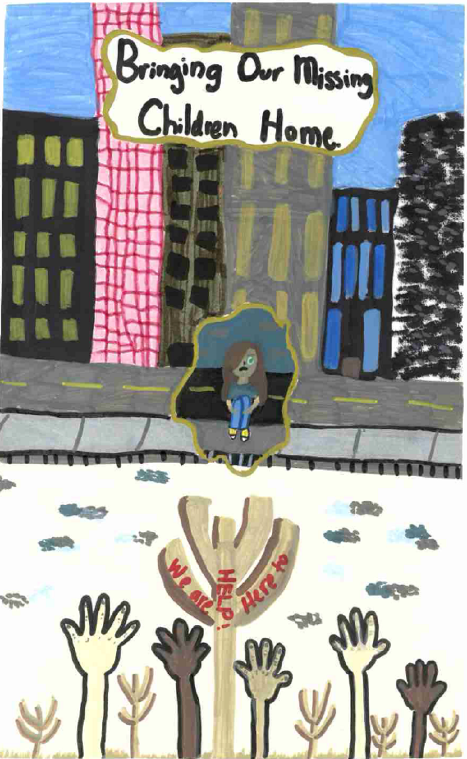 Winning poster for Kansas - 2025 National Missing Children's Day Poster ...