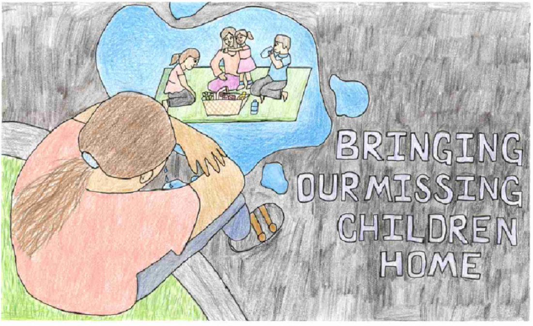 Winning poster for Hawaii - 2025 National Missing Children's Day Poster ...