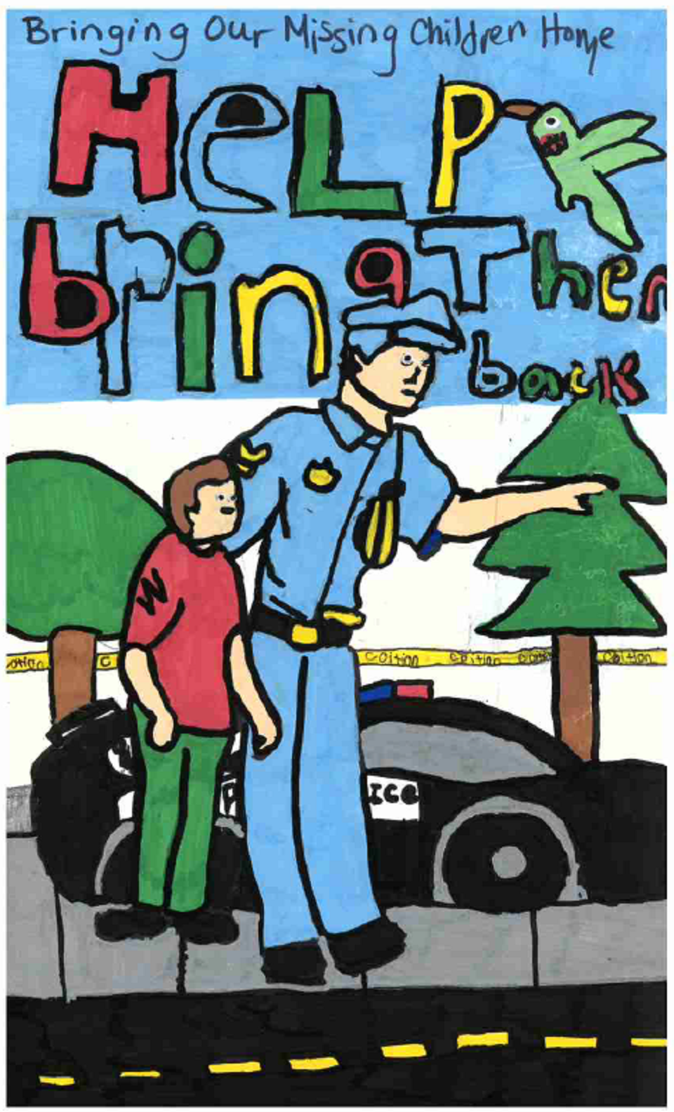 Winning poster for Maine - 2024 National Missing Children's Day Poster ...