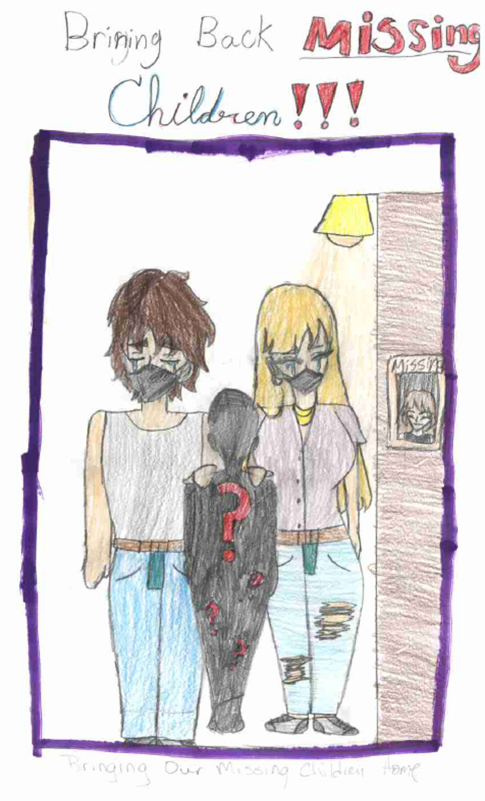 Winning poster for Montana - 2024 National Missing Children's Day ...